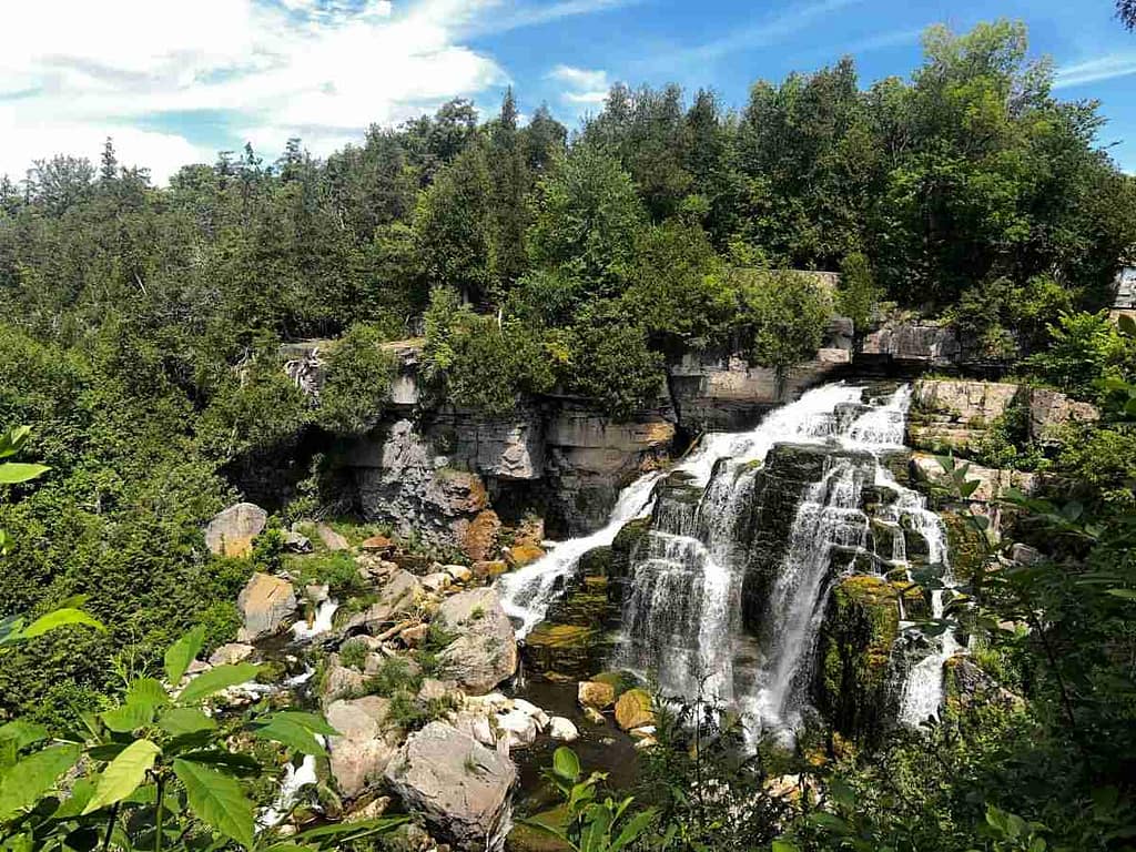 The most interesting route to access Owen Sounds popular Inglis Falls ...